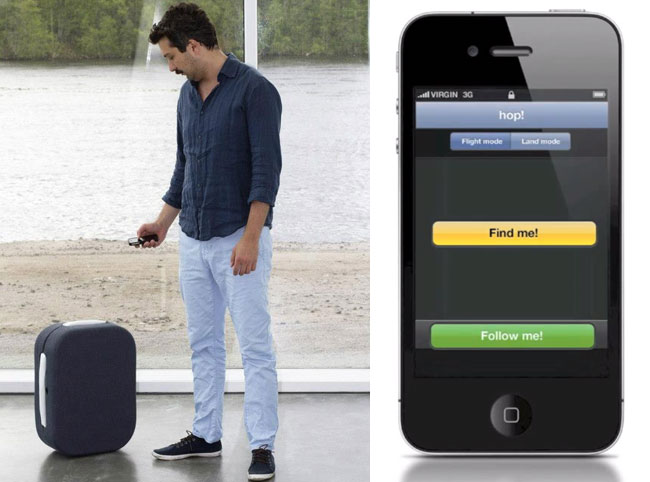Valigia Hop! segue il proprietario, addio trolley? [VIDEO] - Tecnocino