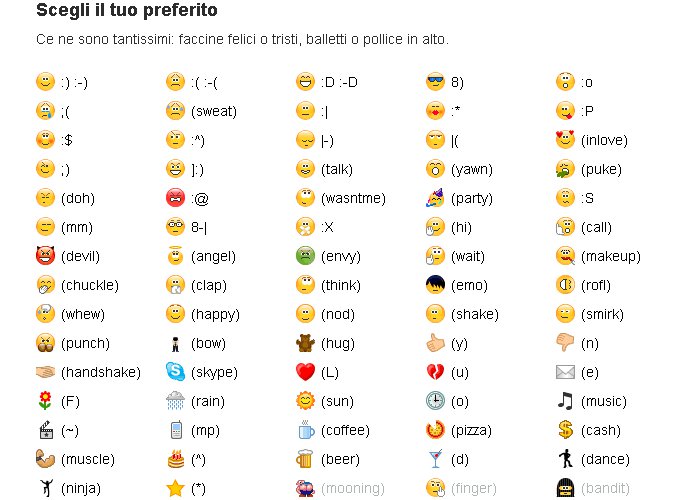 Faccine Facebook per commenti e stato [FOTO] - Tecnocino