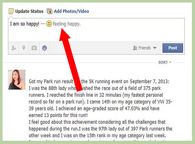 Faccine Facebook per commenti e stato [FOTO] - Tecnocino