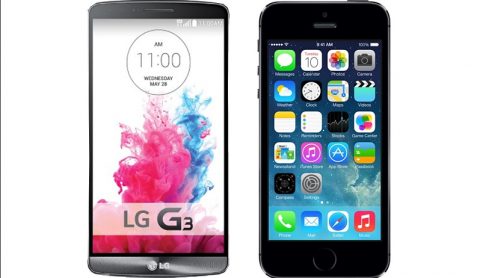 LG G3 vs iPhone 5S: qual è il migliore? - Tecnocino