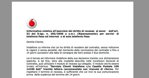 Disdetta Vodafone: dalla restituzione della Vodafone Station al modulo per disdire l'abbonamento ...